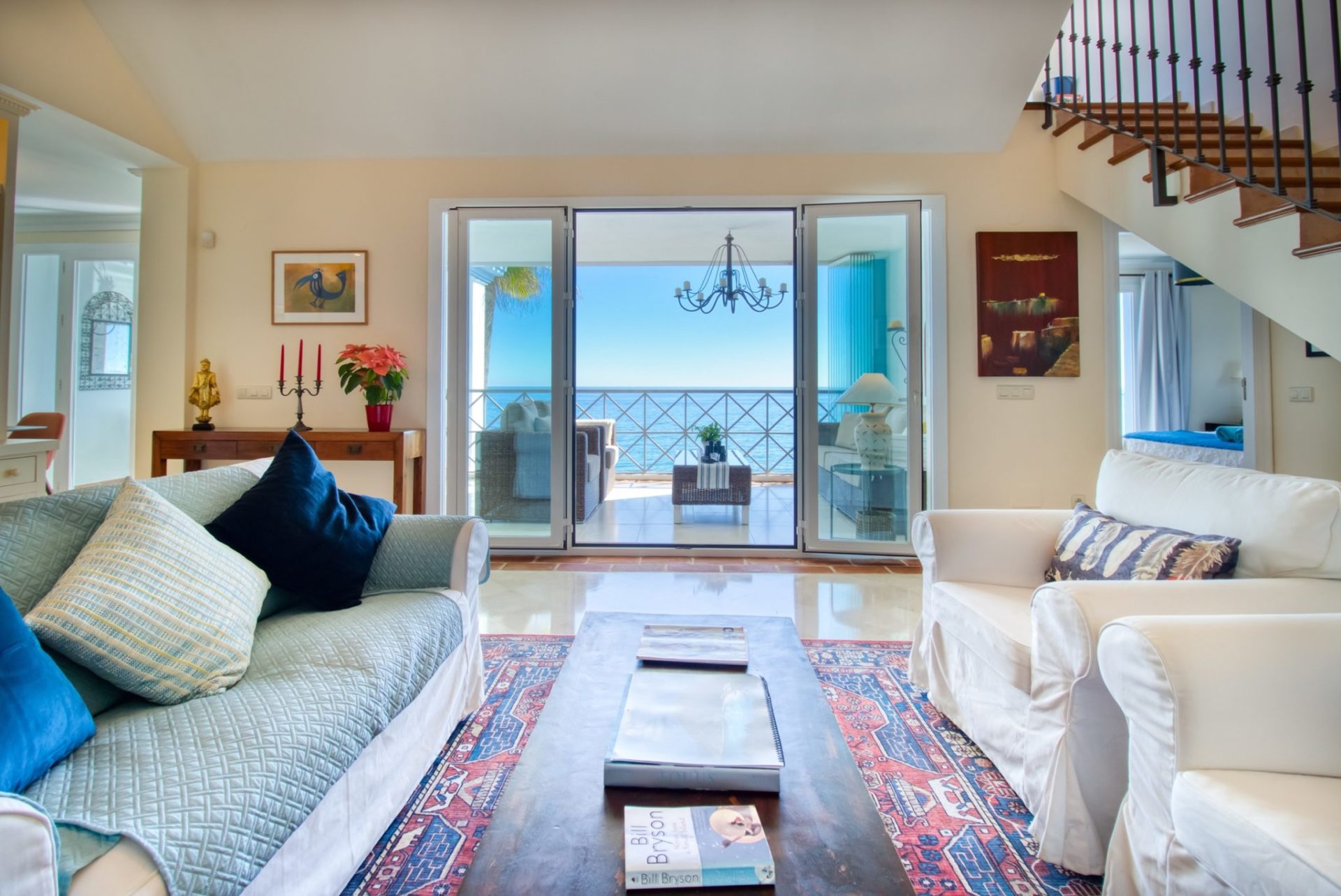 La Perla De La Bahia - Beachfront Penthouse • Selwo Holiday Home